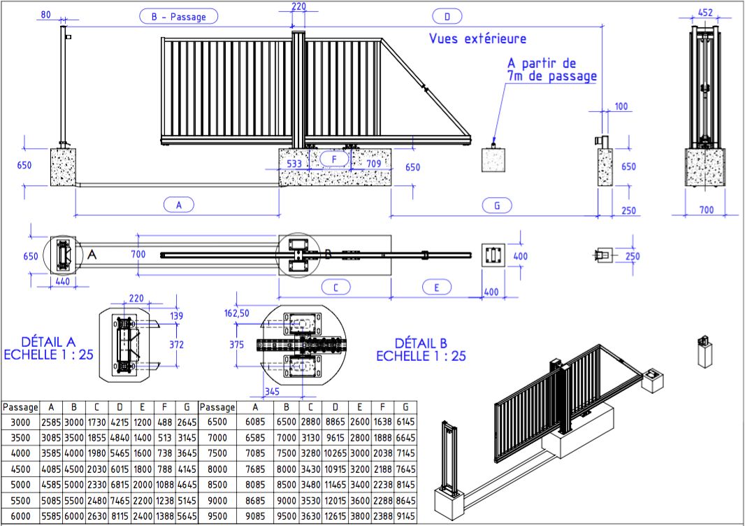 Portail Coulissant Dwg Portes Coulissantes Dwg Gratuit IFKUCG